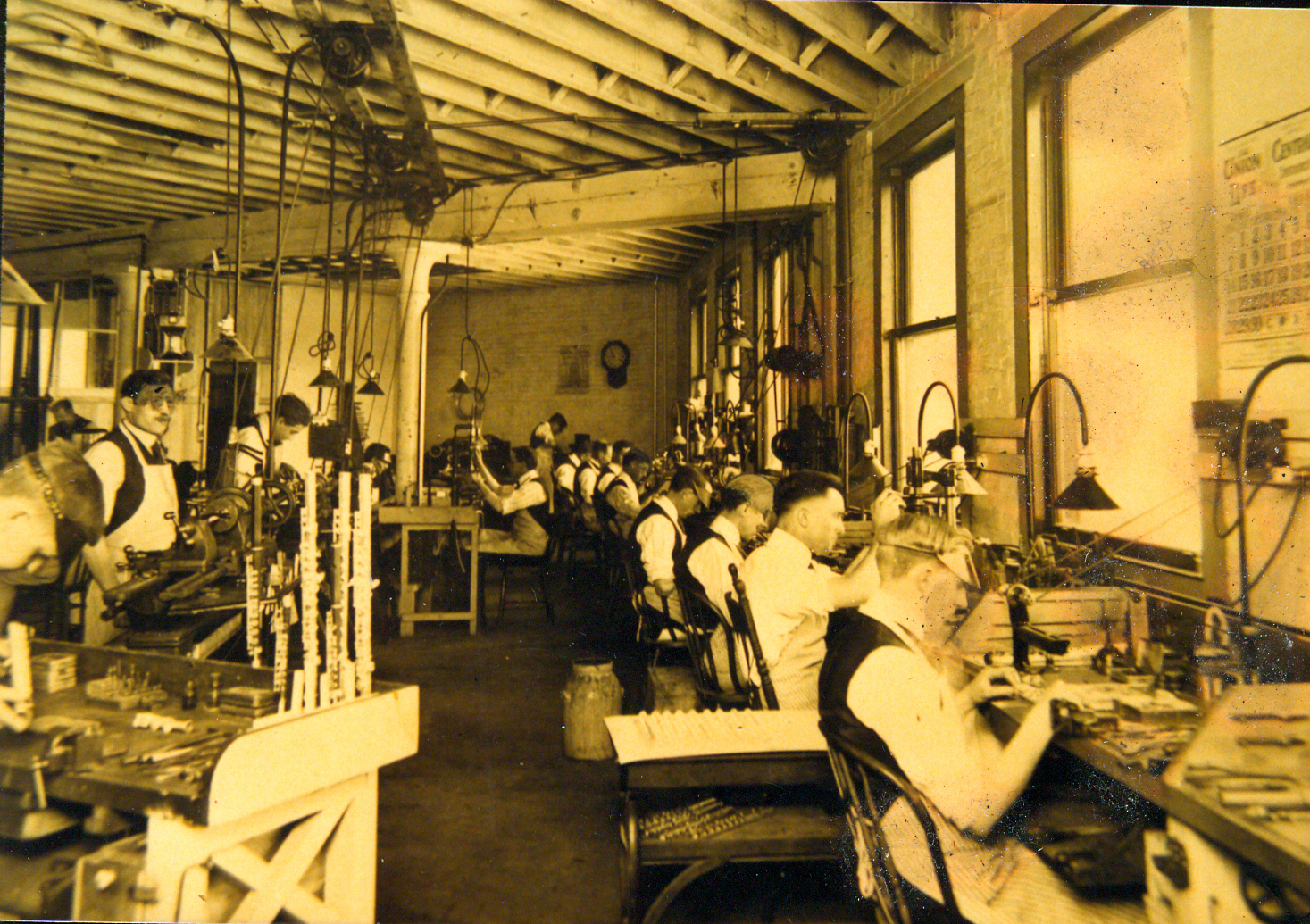 View inside my workshop - Irish Flute - Chiff & Fipple